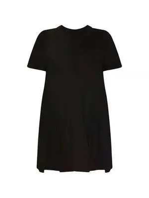 Sacai T-shirt Dress - Black
