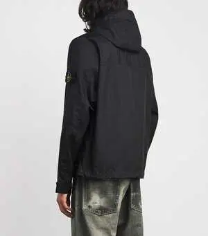 Stone Island Water-resistant Hooded Jacket