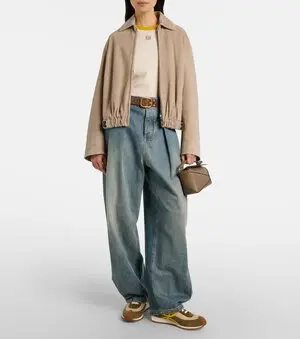 Loewe Puzzle Edge Mini Top-handle Bag - Brown