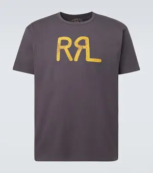 Ralph Lauren Logo Cotton Jersey T-shirt - Grey
