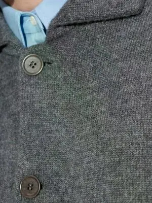 LISA YANG Patch-pocket Cardigan - Grey