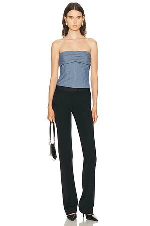 SEV Tailored Drape Corset Top