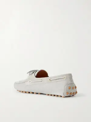 TOD'S Gommino Suede Boat Shoes
