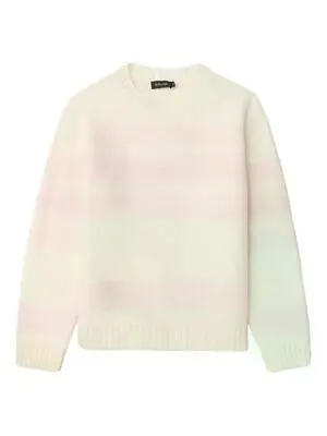 TOUT A COUP Striped Crew Neck Long Sleeve Sweater