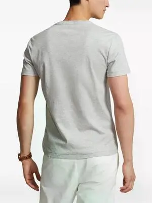 Polo Ralph Lauren Logo-embroidered T-shirt - Grey