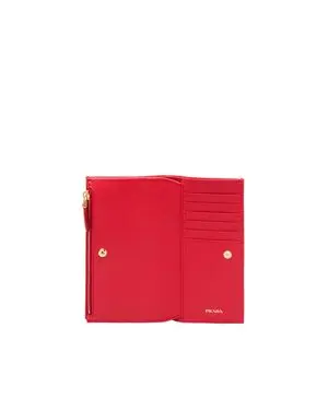 Prada Large Saffiano Leather Wallet