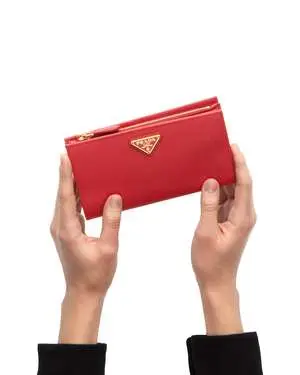 Prada Large Saffiano Leather Wallet