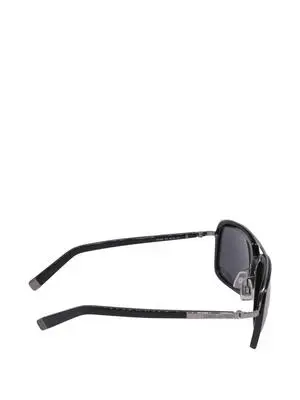 Dsquared2 Silver-tone Detail Square Frame Logo Detail Sunglasses