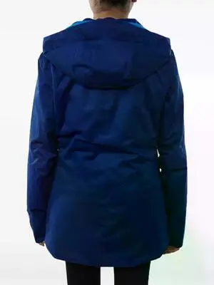 The North Face Padded Hooded Jacket With Zip Fastening