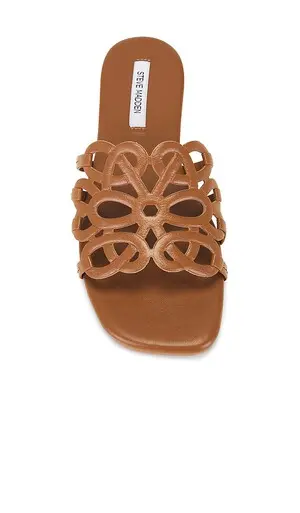 Steve Madden Lotus Leather Flat Sandals
