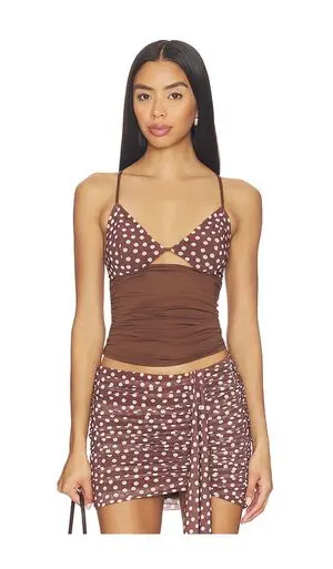 LOVERS AND FRIENDS Judith Top - Brown