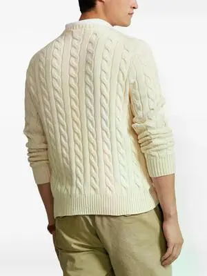 Polo Ralph Lauren Cable Knit Crew Neck Sweater