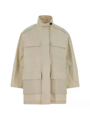 Brunello Cucinelli Front-pockets Jacket - Neutrals
