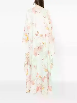 BAMBAH Floral Print Kaftan Dress