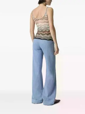 Missoni Chevron Sequin Embellished Tank Top