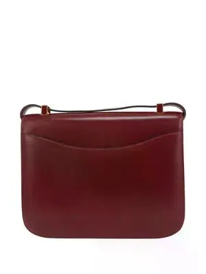 Hermès 1982 Constance Leather Crossbody Bag - Red