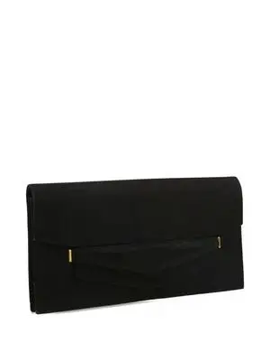Hermès 1981 Facon Satin Flap Clutch Bag