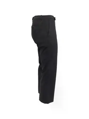 Theory Cropped Wool Blend Trousers
