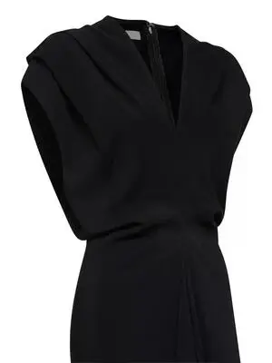 Co V-neck Midi Dress