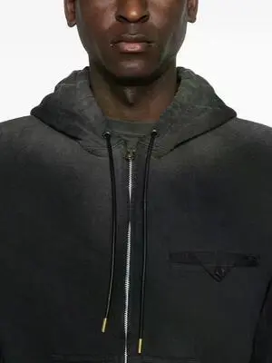 KHOKI Pinstripe Zip Hoodie