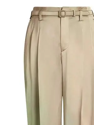 Ralph Lauren Belted Pleated Trousers