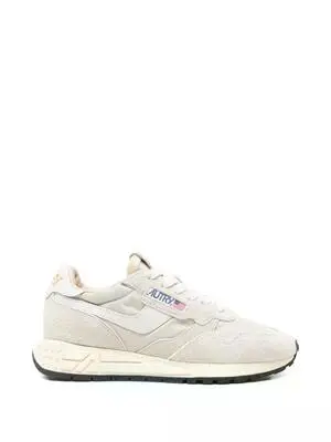AUTRY Reelwind Leather Panelled Sneakers - Neutrals