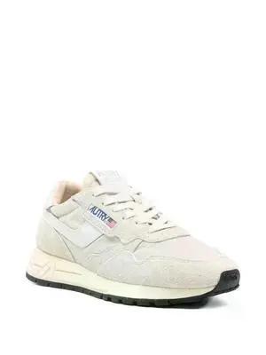 AUTRY Reelwind Leather Panelled Sneakers - Neutrals