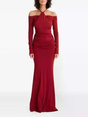 Moos Studio Long Sleeve Evening Dresses