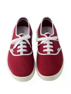 Prada Lace-up Sneakers - Red