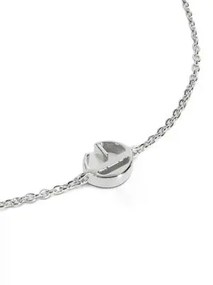 Monica Vinader Initial 'g' Chain Bracelet - Silver