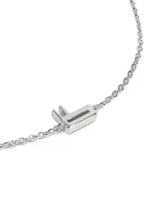 Monica Vinader Initial F Chain Bracelet