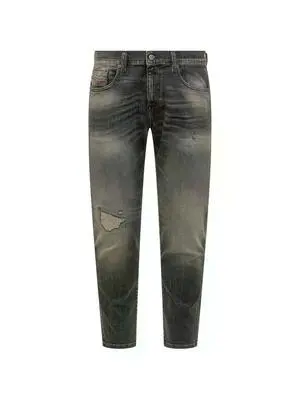 DIESEL® D-strukt Distressed Jeans