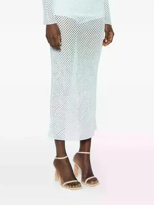 Simkhai Elasticated Waistband Midi Skirt