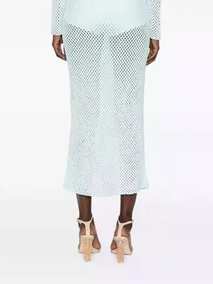 Simkhai Elasticated Waistband Midi Skirt