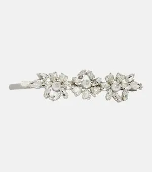 Simone Rocha Embellished Hair Clip - Silver
