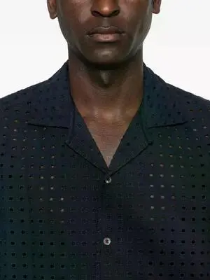 BAZISZT Eyelet-detail Shirt