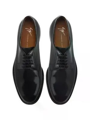 GIUSEPPE ZANOTTI Patent Leather Derby Shoes