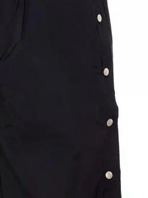 THOM KROM Drawstring Fastening Shorts With Side Button Detail