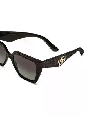 Dolce & Gabbana Dg Crossed Square Sunglasses