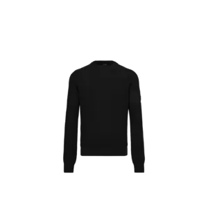 Moncler Logo Wool Jumper - Black