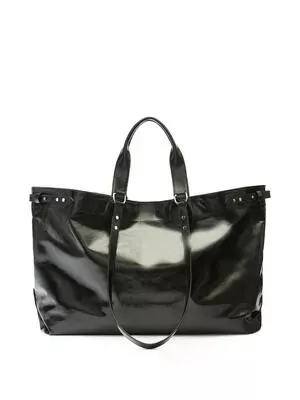 Isabel Marant Étoile Winna Leather Tote Bag - Black