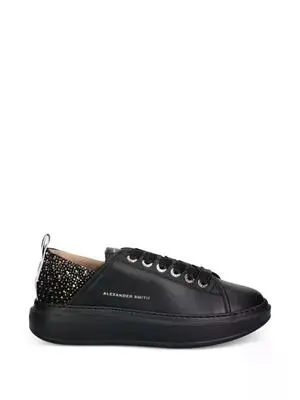 ALEXANDER SMITH Wembley Embellished Lace-up Sneakers
