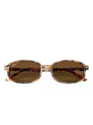 Ray-ban Tortoiseshell Oval-frame Sunglasses
