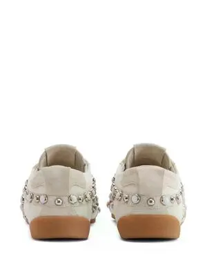 GIUSEPPE ZANOTTI Embellished Lace-up Sneakers