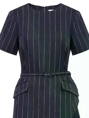 Simkhai Blakely Pinstripe Mini Dress