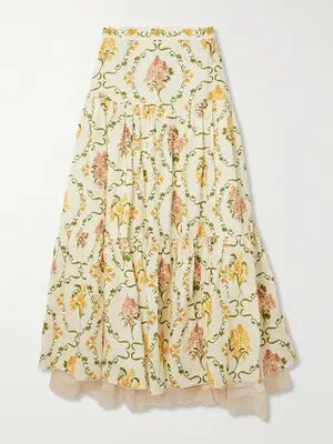 Agua Bendita Printed Skirts