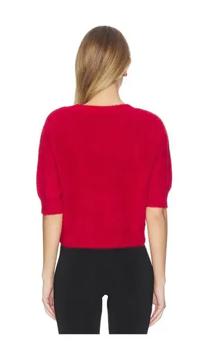L'Agence Guinevere Short Sleeve Crop Crew