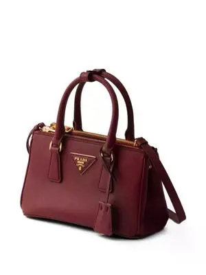 Prada Mini Galleria Tote Bag - Red