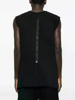 ISAAC SELLAM EXPERIENCE Sleeveless Top With Frayed Hem