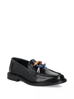 Filling Pieces Bouquet Loafers - Black